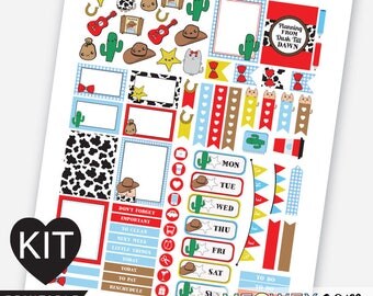 Western stickers | Etsy