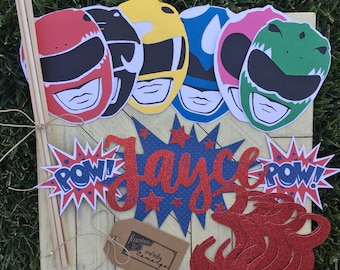 Power ranger decor | Etsy