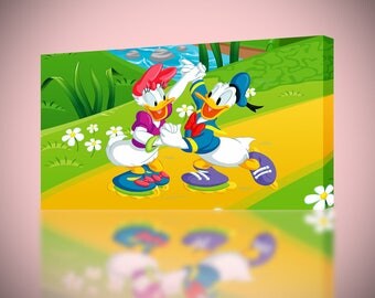 Donald duck poster | Etsy