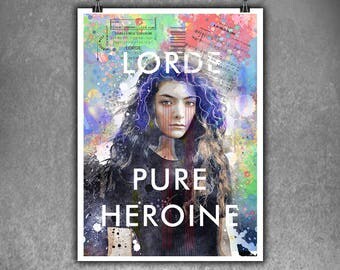 Lorde poster | Etsy