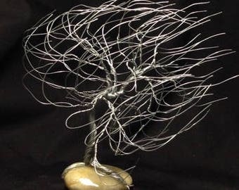 Wire tree sculpture | Etsy
