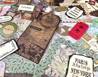 Travel scrapbook | Etsy