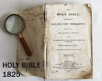 Old bible | Etsy