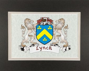 Lynch coat of arms | Etsy