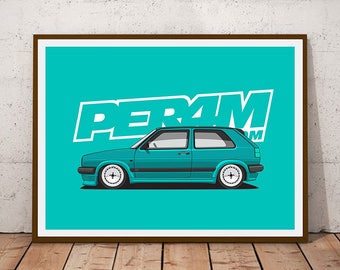 Vw golf | Etsy