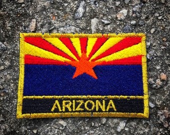 Arizona flag | Etsy