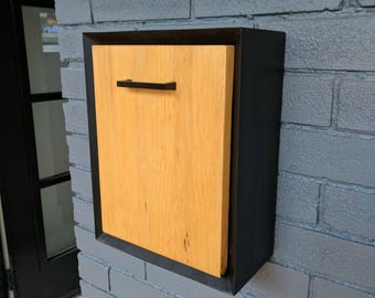 Wood mailbox | Etsy