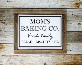 Baking sign | Etsy