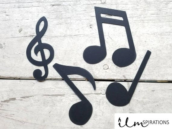 Music Notes Decorative Cutouts music notes die cuts musical