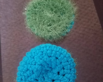 Scrubbie Pattern For Nylon Netting Dish Scrubbies