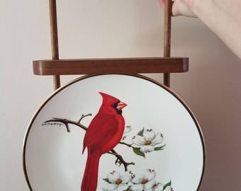 Cardinal plate | Etsy