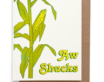 Aw shucks | Etsy