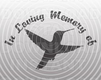In loving memory svg | Etsy