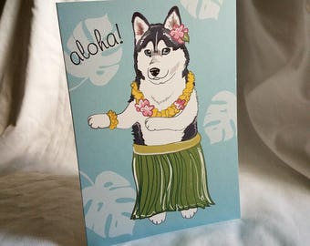 Hawaiian card | Etsy