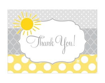 Sunshine thank you | Etsy