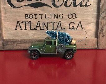 Christmas tree jeep | Etsy