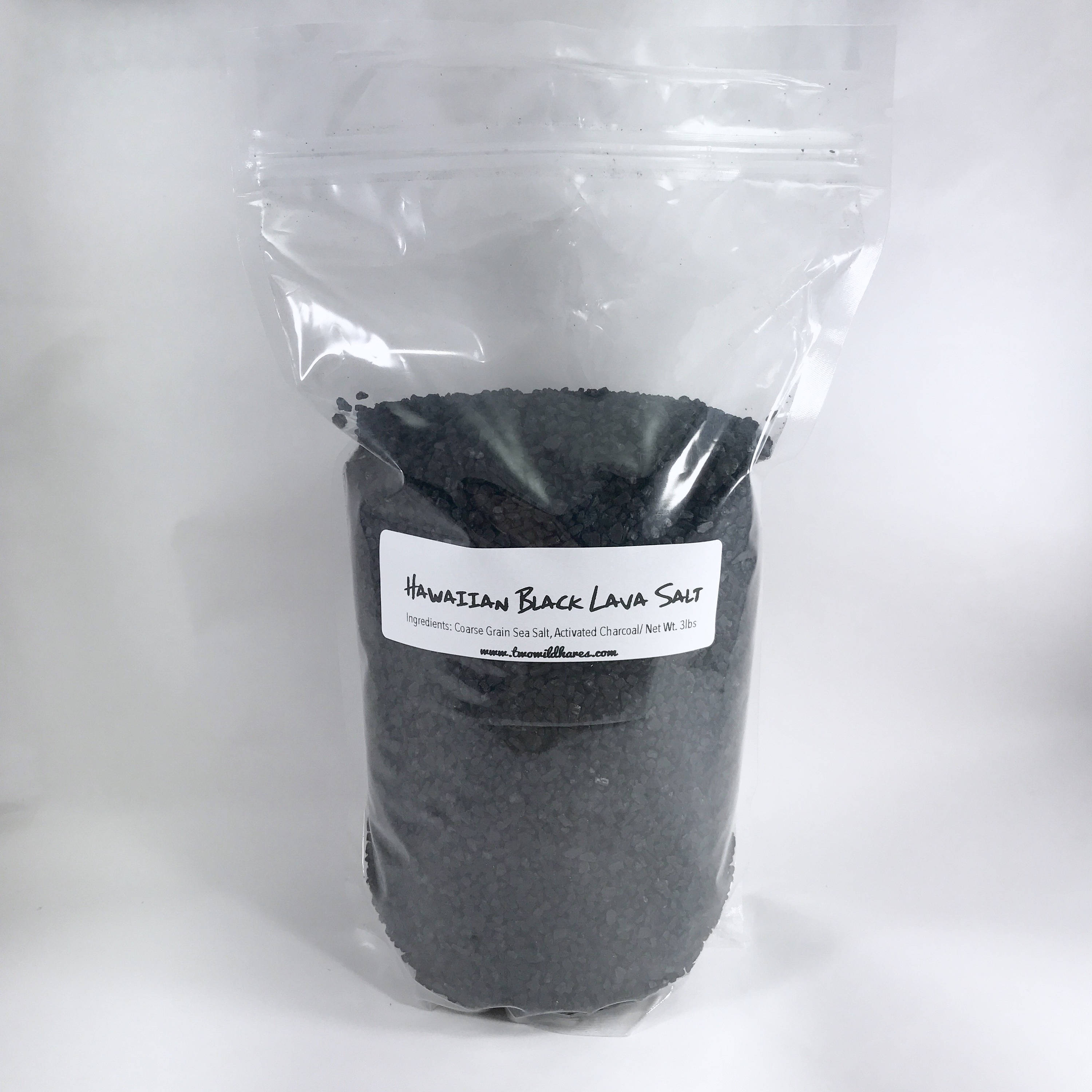 3lbs. HAWAIIAN BLACK SALT, Coarse Black Sea Salt