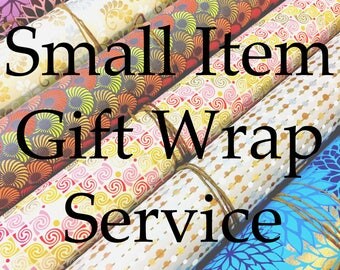 Gift wrapping for any small item at Whatever Works in black