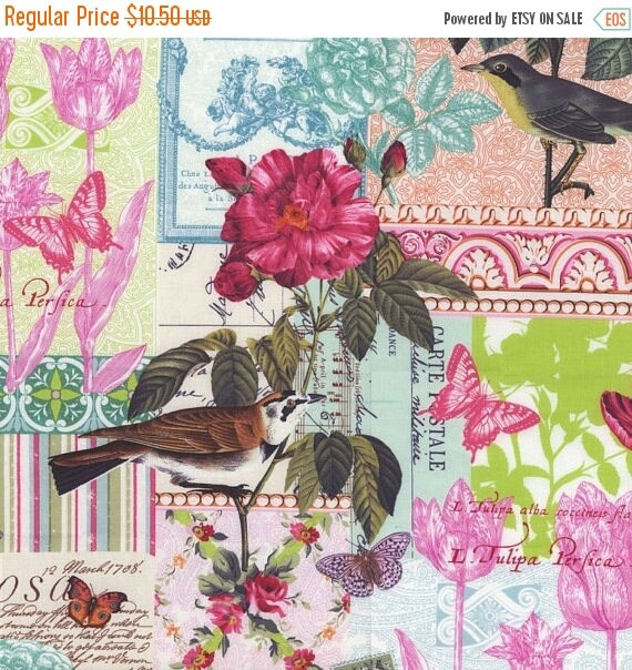 SALE 10% Off Belle Rose French Collage dc4783 Michael
