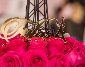 Chanel cake topper | Etsy