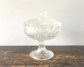Fenton candy dish | Etsy