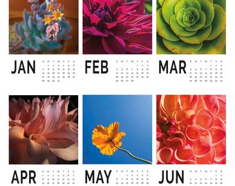 Flower calendar | Etsy