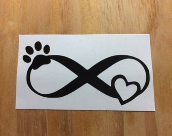 Infinity car decal | Etsy