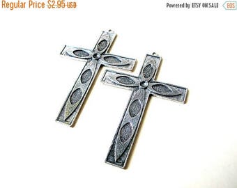 Large silver cross | Etsy