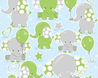 Baby Boy Elephant Clipart Cute Elephant Clip Art Images