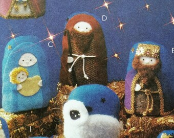 Primitive Nativity Pattern Bible Nativity Scene Pattern