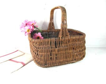 Antique baskets | Etsy