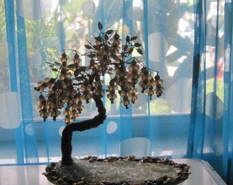 Wire tree sculpture | Etsy