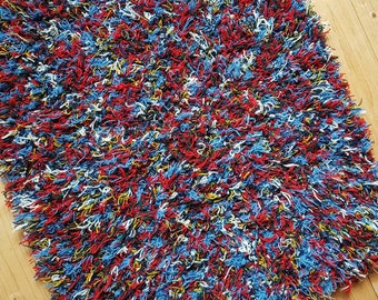 Bright colors rug | Etsy