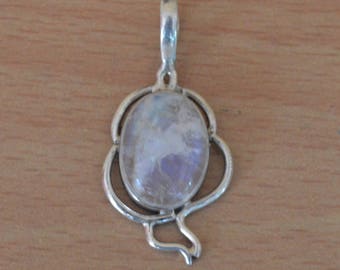 Moonstone locket | Etsy