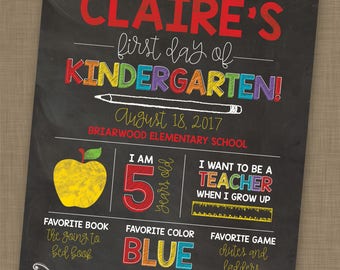 INSTANT DOWNLOAD Back To School Photo Poster Prop