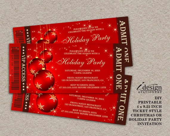 holiday-party-ticket-invitations-elegant-red-and-gold-ticket