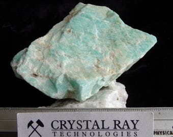 Large Amazonite rock rough gemstone natural rock green