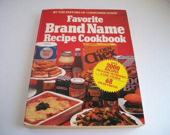 Cookbook label | Etsy