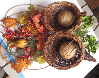 Cornucopia basket | Etsy