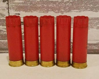 Red shotgun shells | Etsy