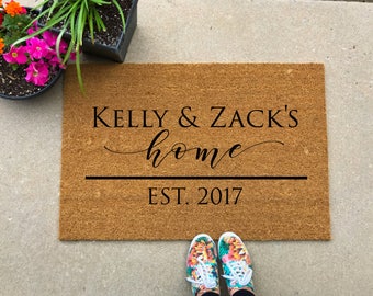 Custom doormat | Etsy