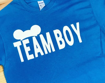 Mickey gender reveal | Etsy