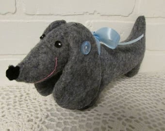 Wiener dog plush | Etsy