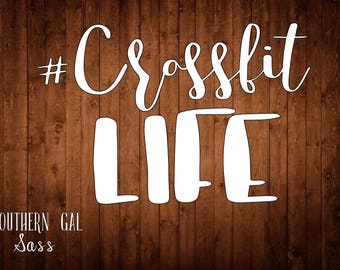 Crossfit decal | Etsy