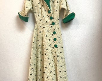 Scottie dog dress | Etsy