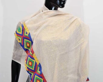 Ethiopian scarf | Etsy