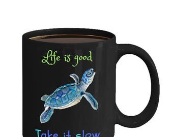 Turtle mug | Etsy