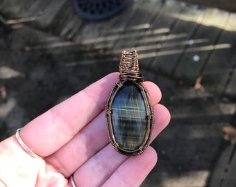 Wire wrap eye | Etsy