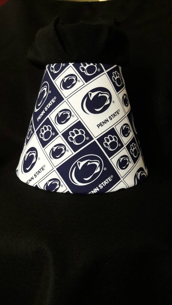 Penn State University lamp shade. Nittany Lions