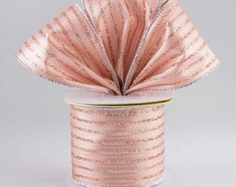 Rose gold ribbon | Etsy